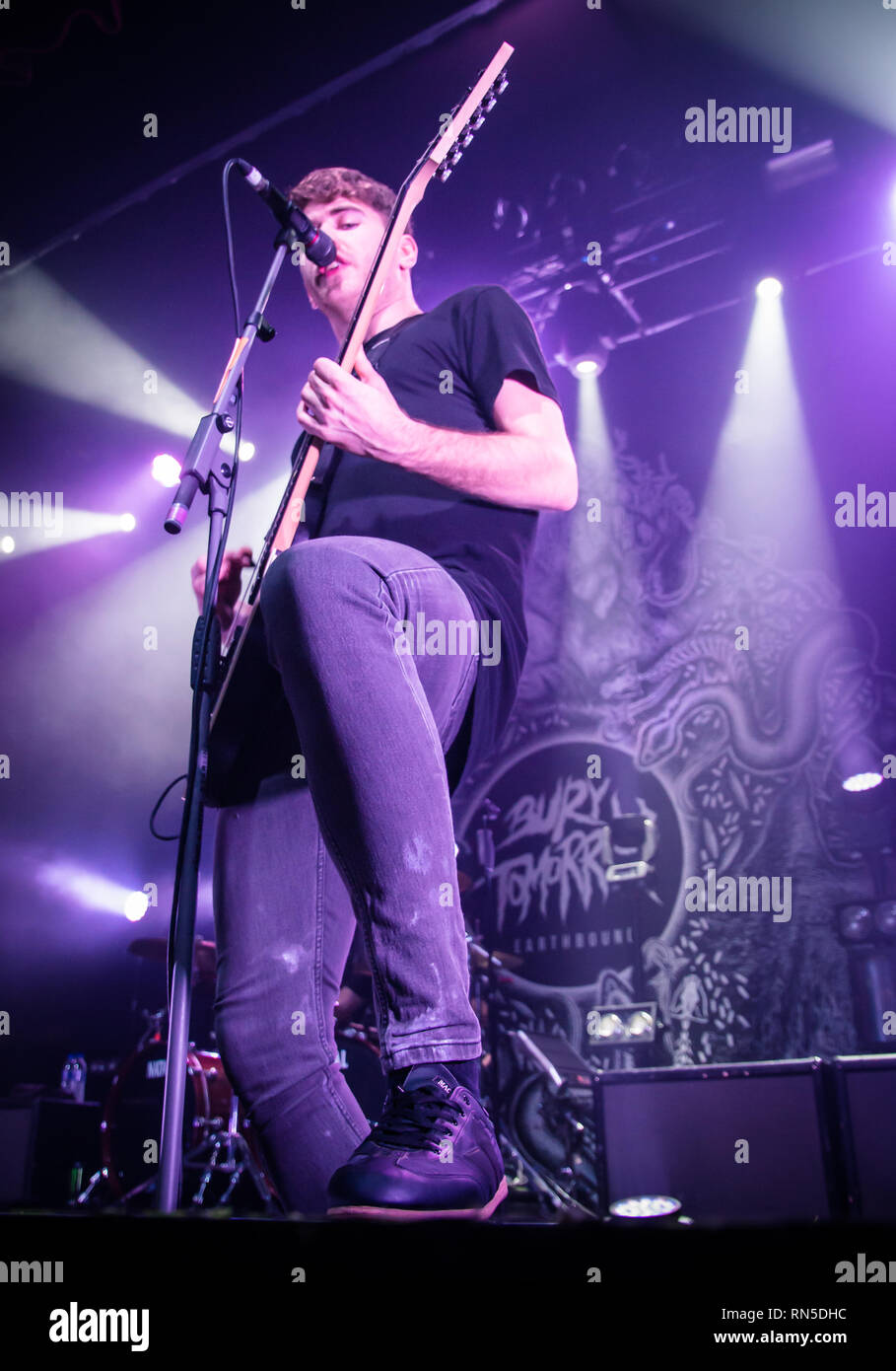 Bury Tomorrow Live at Manchester UK 2017 Stock Photo - Alamy