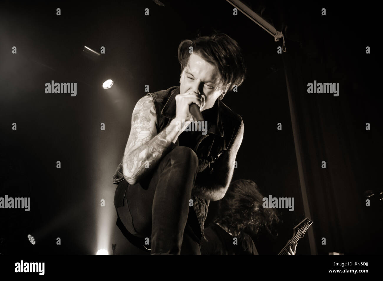 Bury tomorrow singer hi-res stock photography and images - Alamy