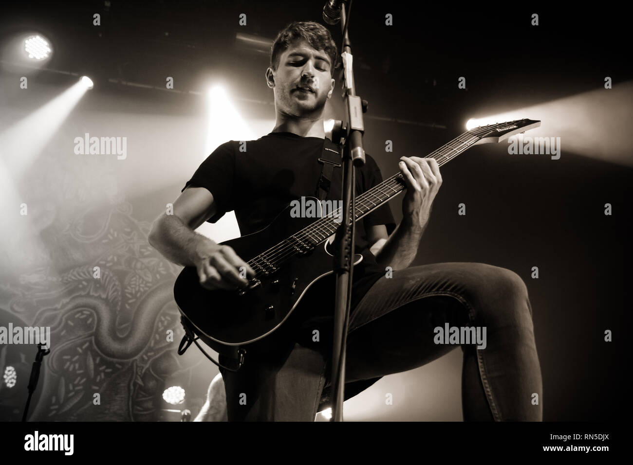Bury tomorrow singer hi-res stock photography and images - Alamy