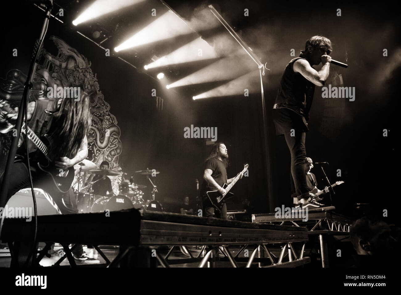 Bury tomorrow singer hi-res stock photography and images - Alamy