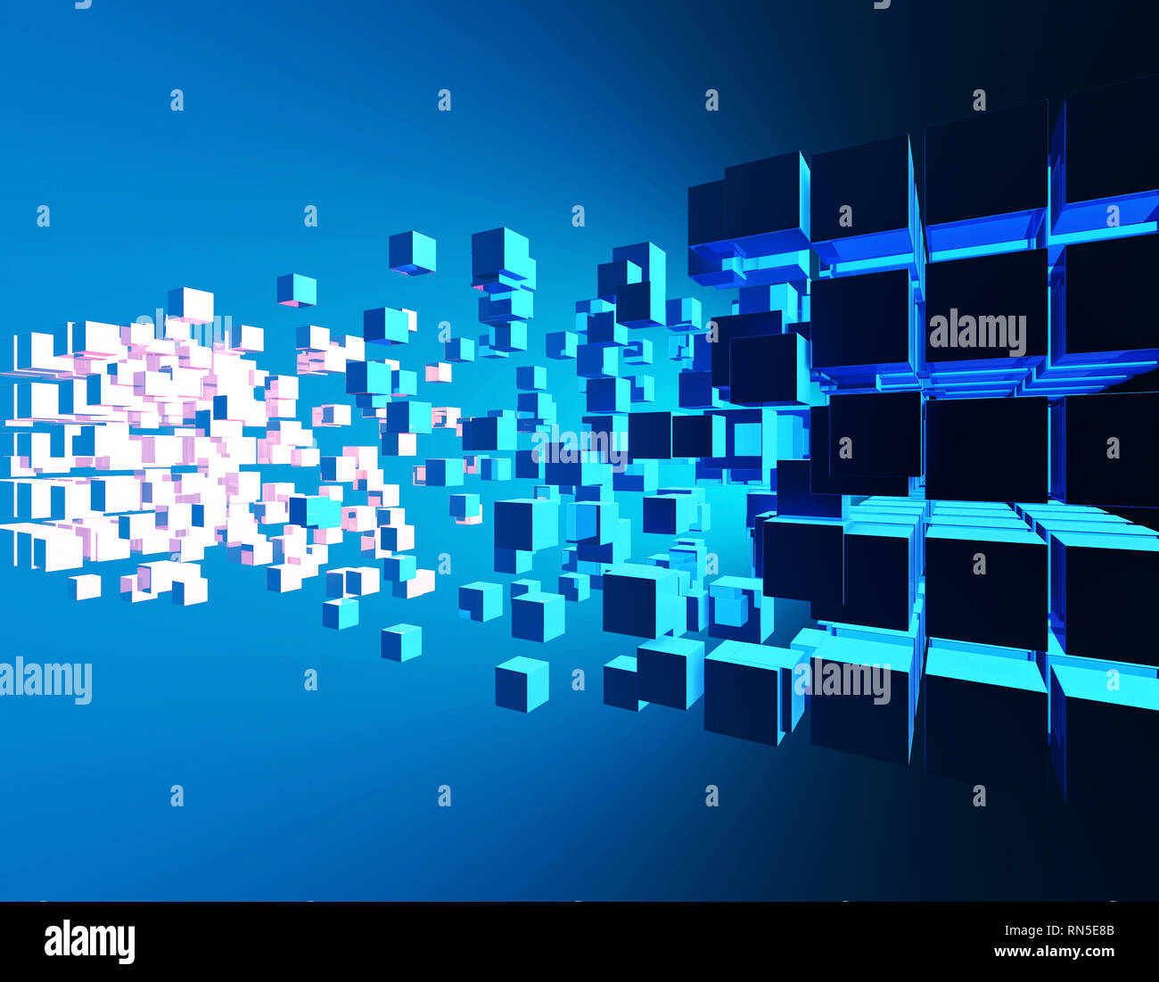 Cube Intelligent Technology, Network Program and Data Stock Photo - Alamy Cube Intelligent Technology, Network Program and Data Stock Photo - Alamy