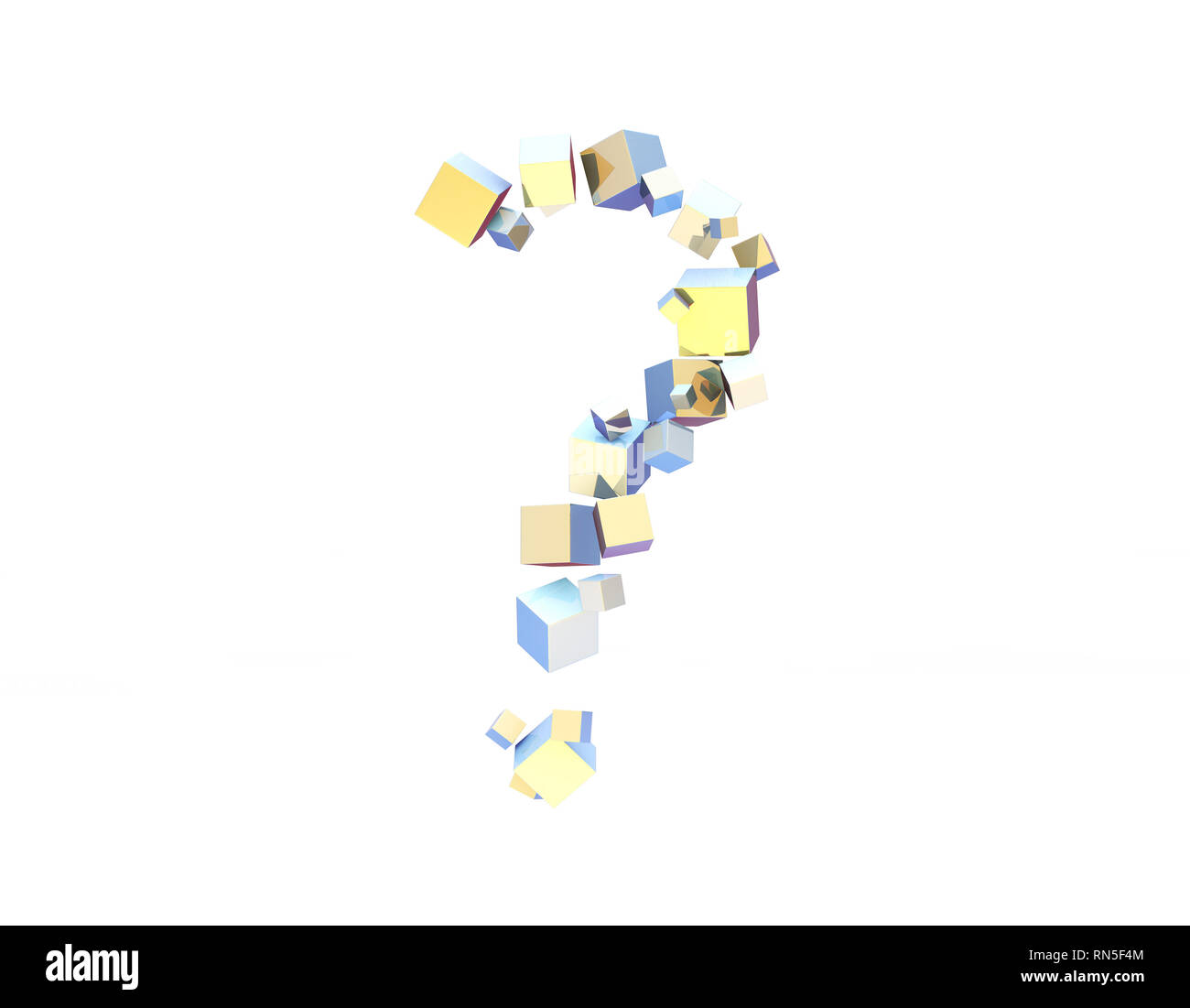Rubiks cube question mark hi-res stock photography and images - Alamy