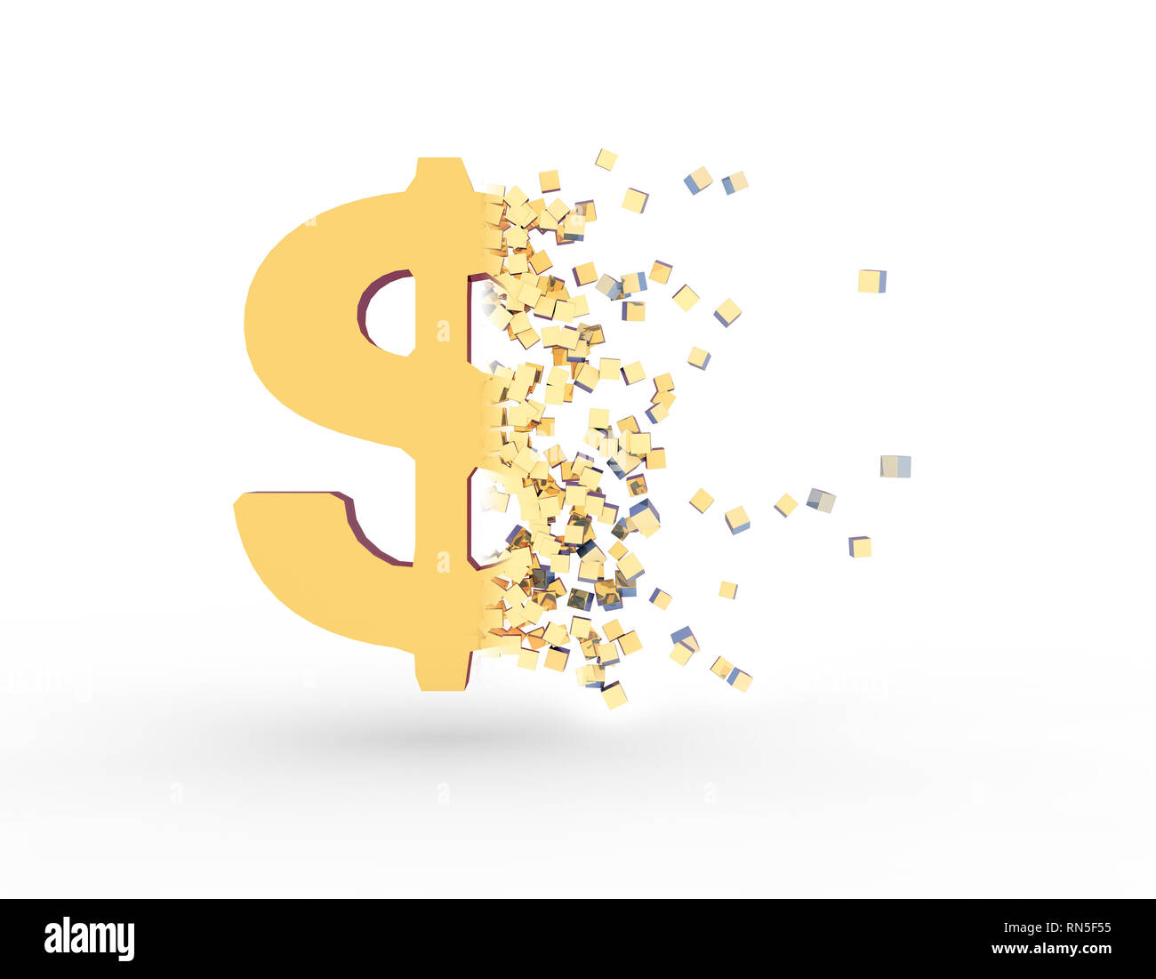 Dollar cube hi-res stock photography and images - Alamy
