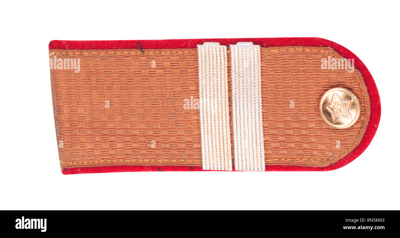 Shoulder Epaulet Isolated Stock Photo - Alamy