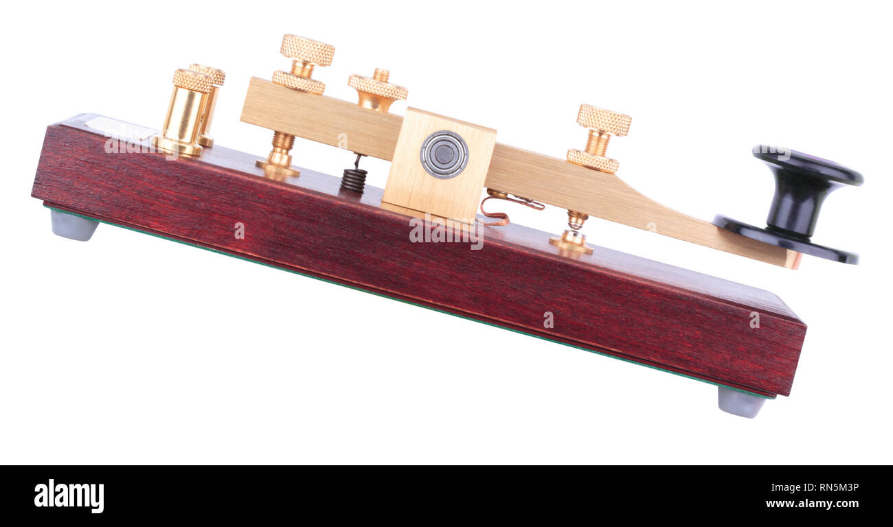 Key morse code straight hi-res stock photography and images - Alamy
