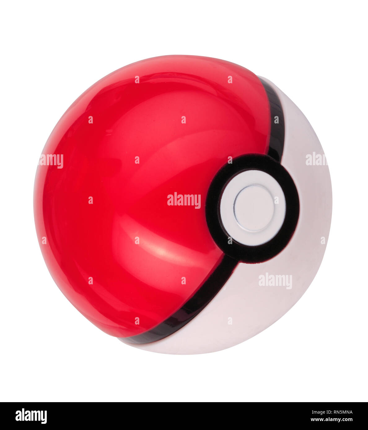 plastic game toy ball isolated Stock Photo - Alamy