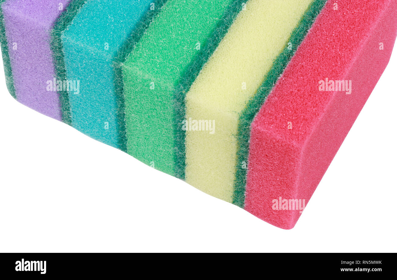 many foam rubber sponge Stock Photo - Alamy