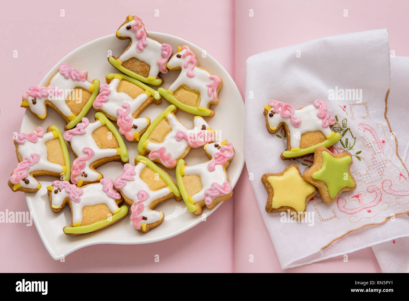 Unicorn Vomit Cookies