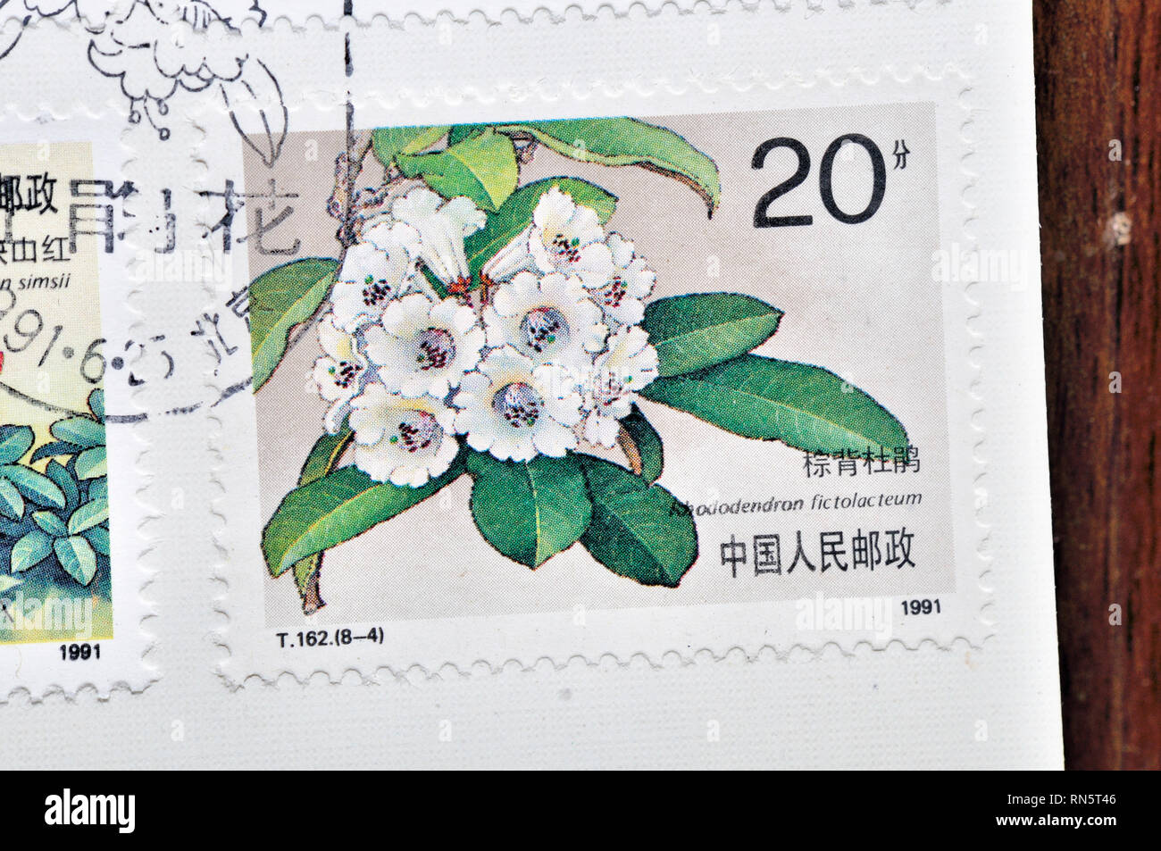 CHINA - CIRCA 1991: A stamp printed in China shows T162, Scott 2330-38 ...