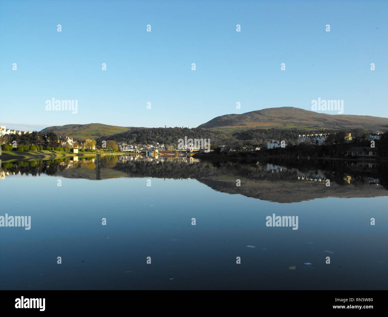 Mooragh Park, Ramsey, Isle of Man Stock Photo - Alamy