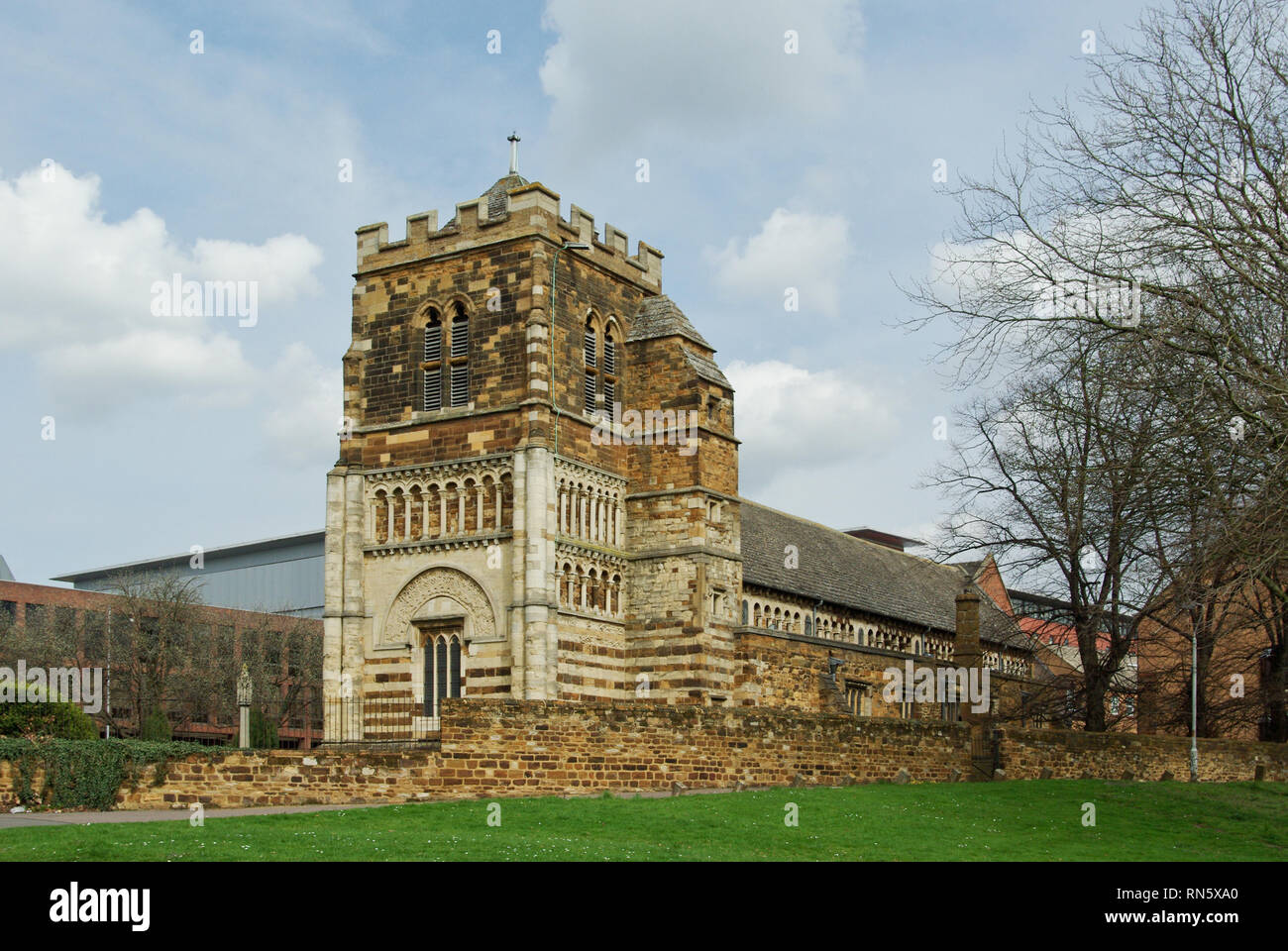 The church of St Peter, considered to be the most outstanding Norman ...