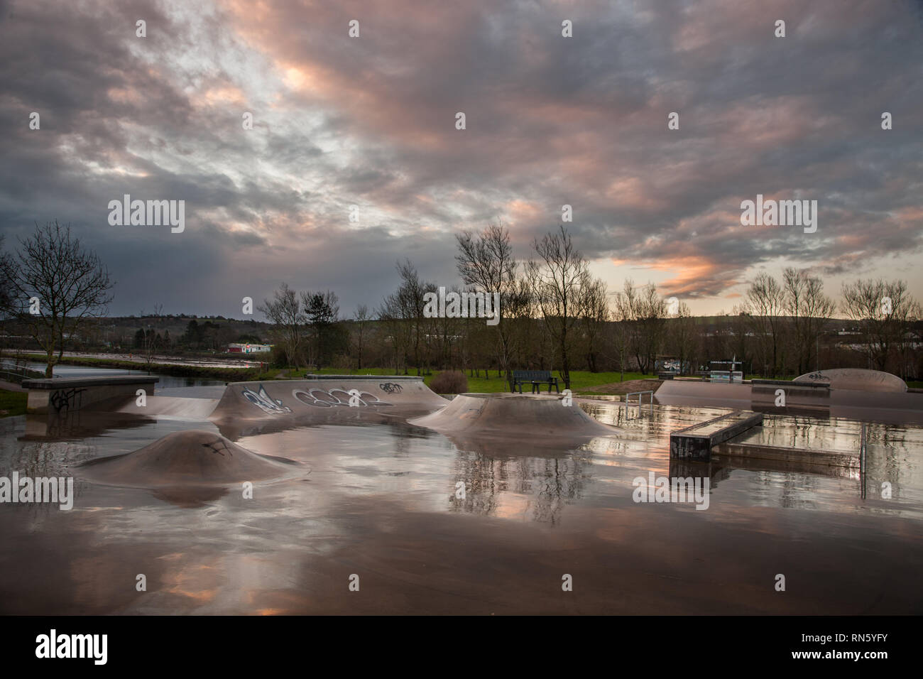 Carrigaline, Cork, Ireland. 17th February, 2019. A view of the new ...
