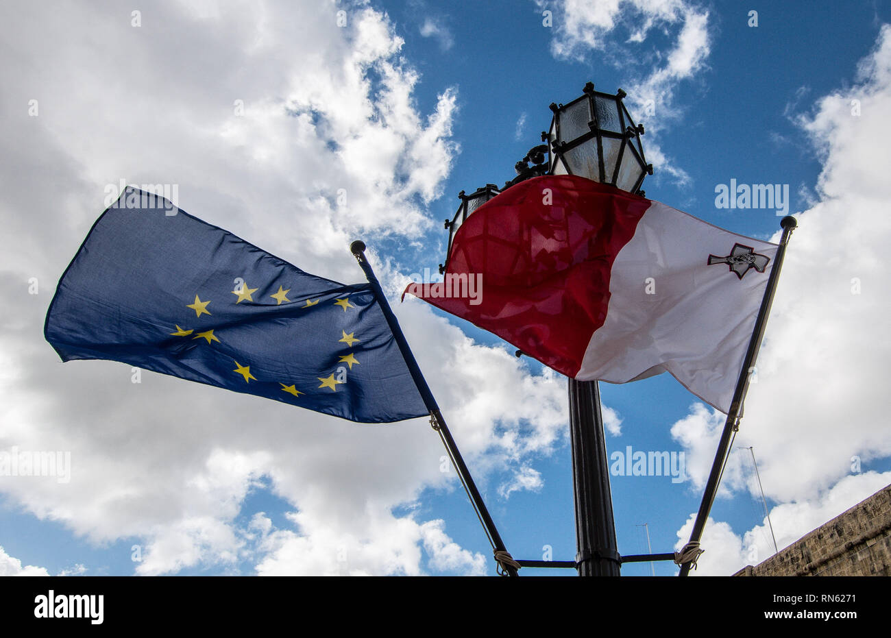 European union malta flag on High Resolution Stock Photography and ...