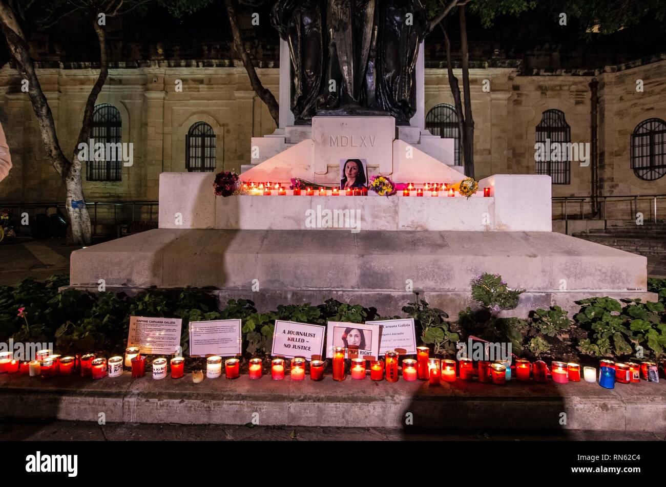 Freedom monument malta hi-res stock photography and images - Alamy
