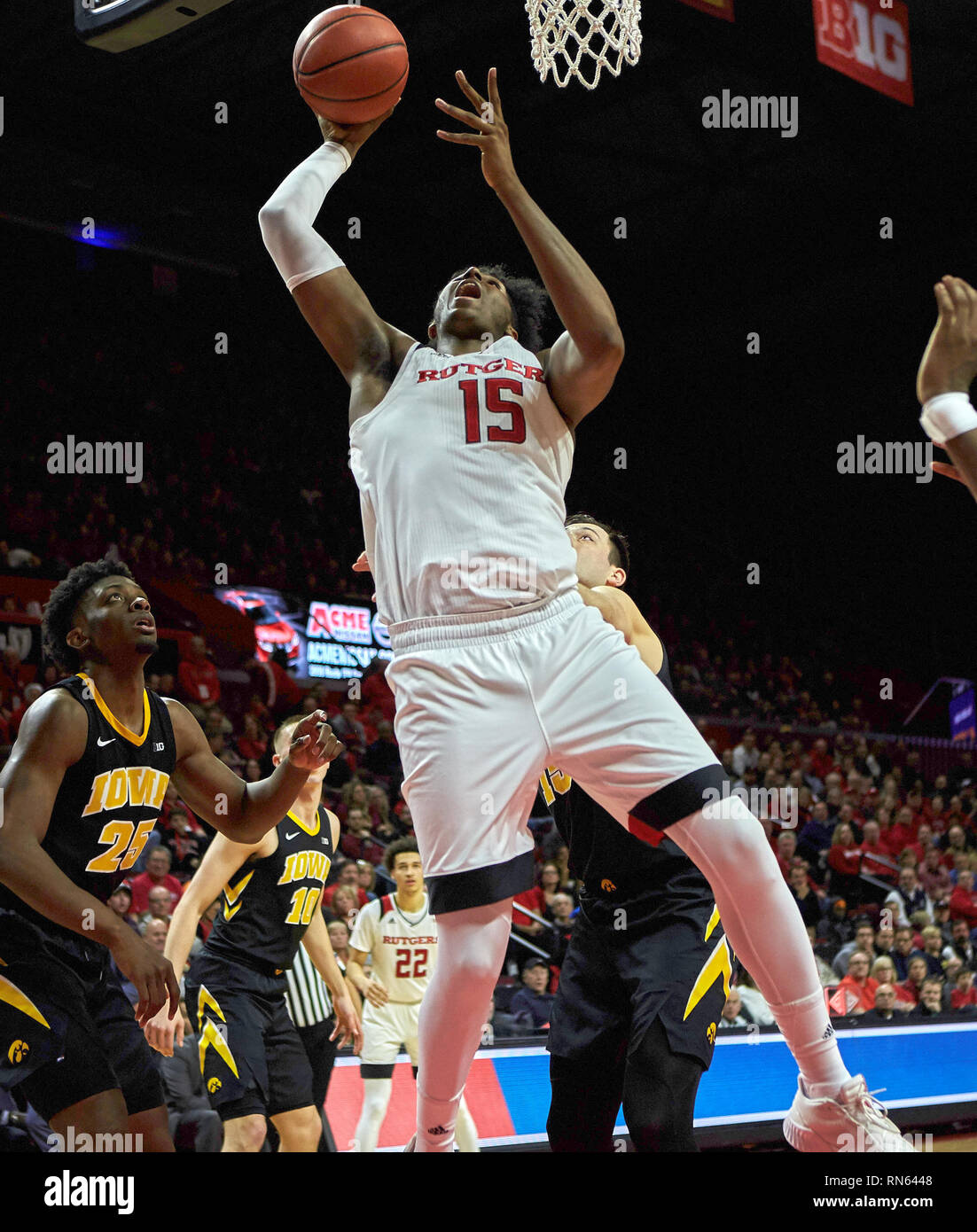 Piscataway, New Jersey, USA. 17th Feb, 2019. Rutgers Scarlet Knights ...