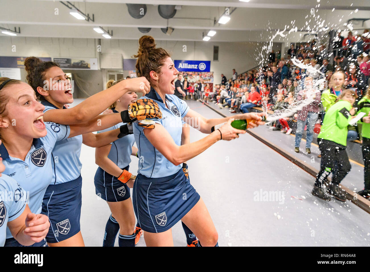 Hamburg, Germany. 17th Feb, 2019. EuroHockey Indoor Club Cup 2019 Women ...
