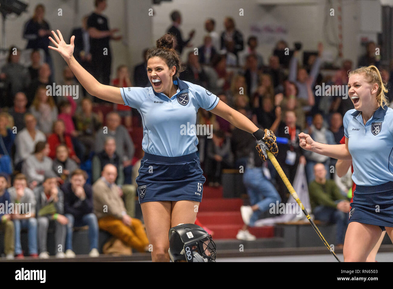 Hamburg, Germany. 17th Feb, 2019. EuroHockey Indoor Club Cup 2019 Women ...