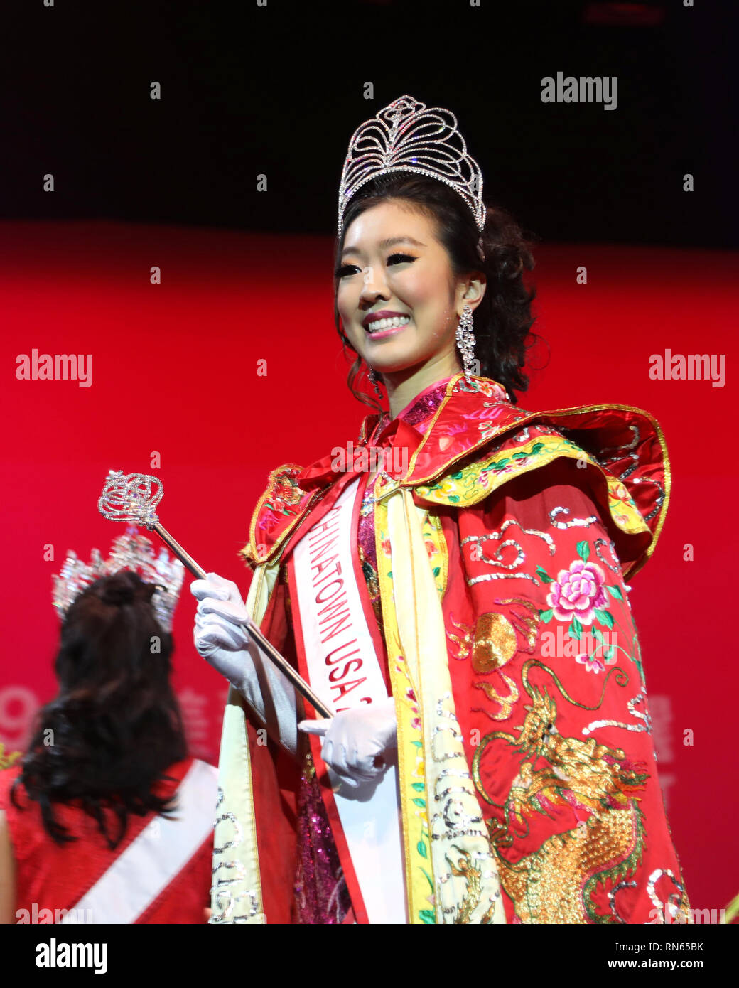 San Francisco, USA. 16th Feb, 2019. Katherine Wu wins the champion ...