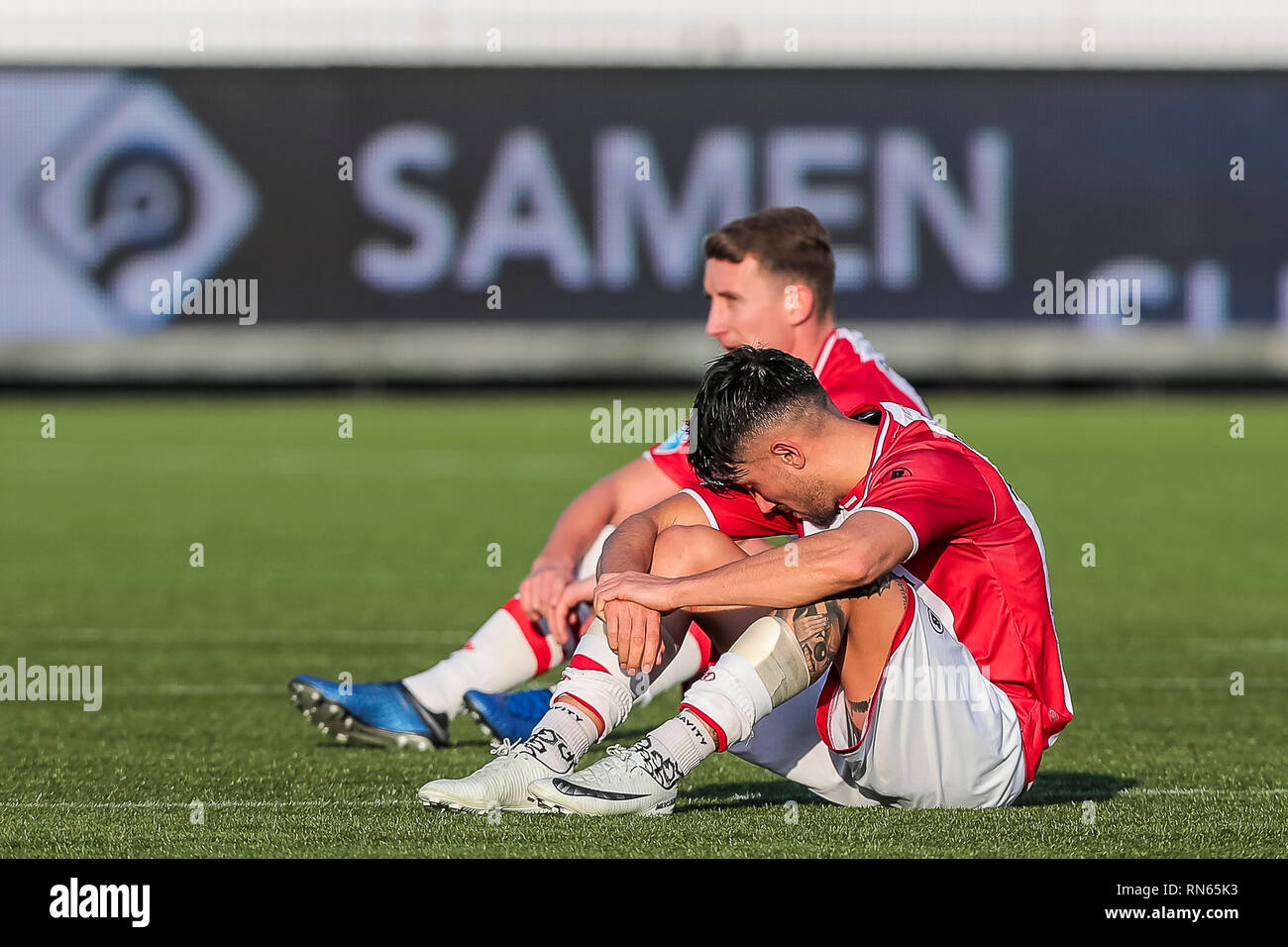 Rotterdam, Netherlands. 17th Feb, 2019. ROTTERDAM - Excelsior - Emmen ...