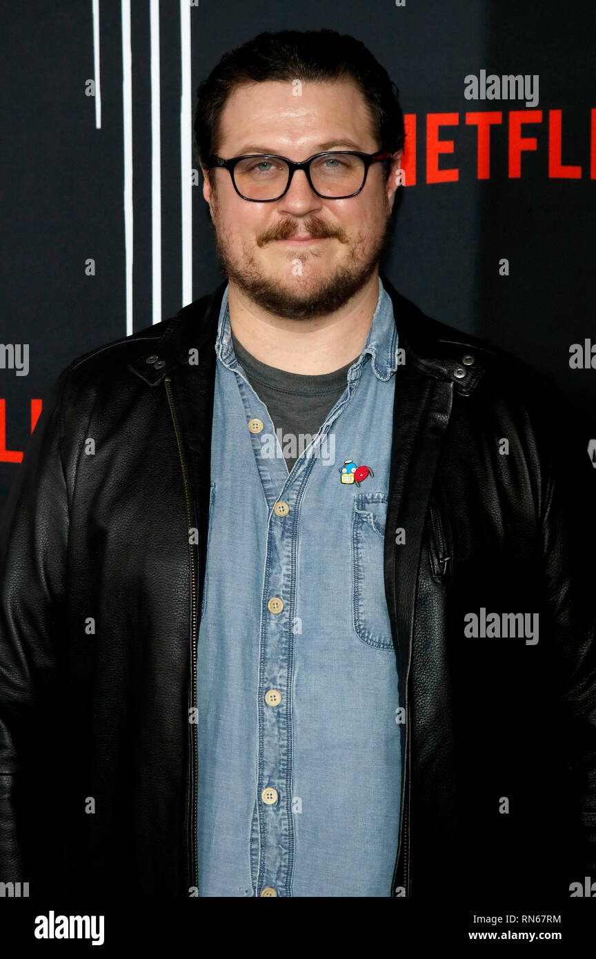 Los Angeles, USA. 13th Feb, 2019. Cameron Britton at the premiere of ...