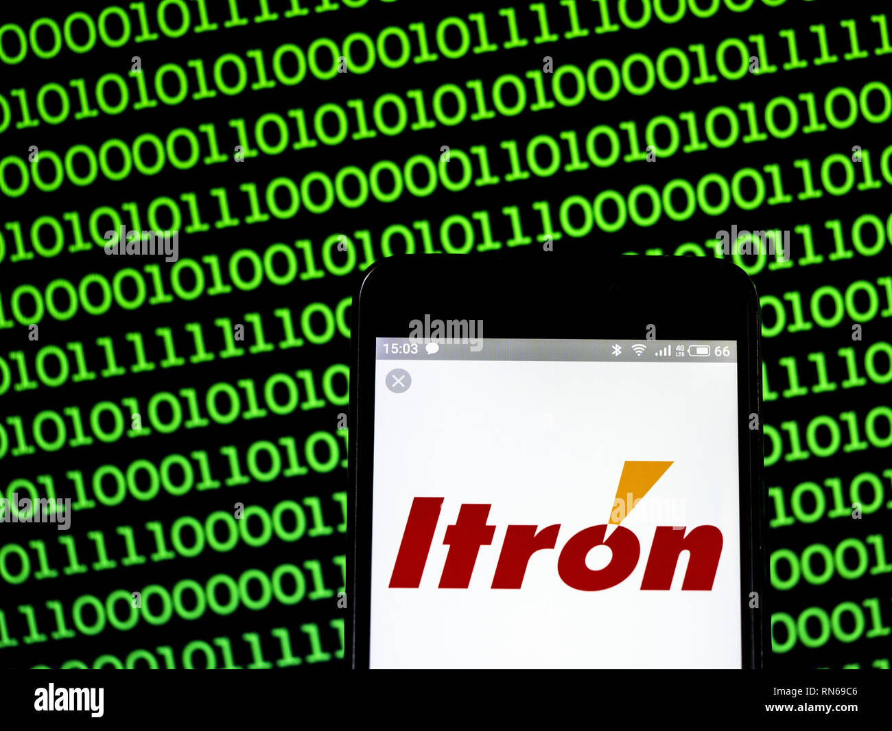 Itron logo hi-res stock photography and images - Alamy