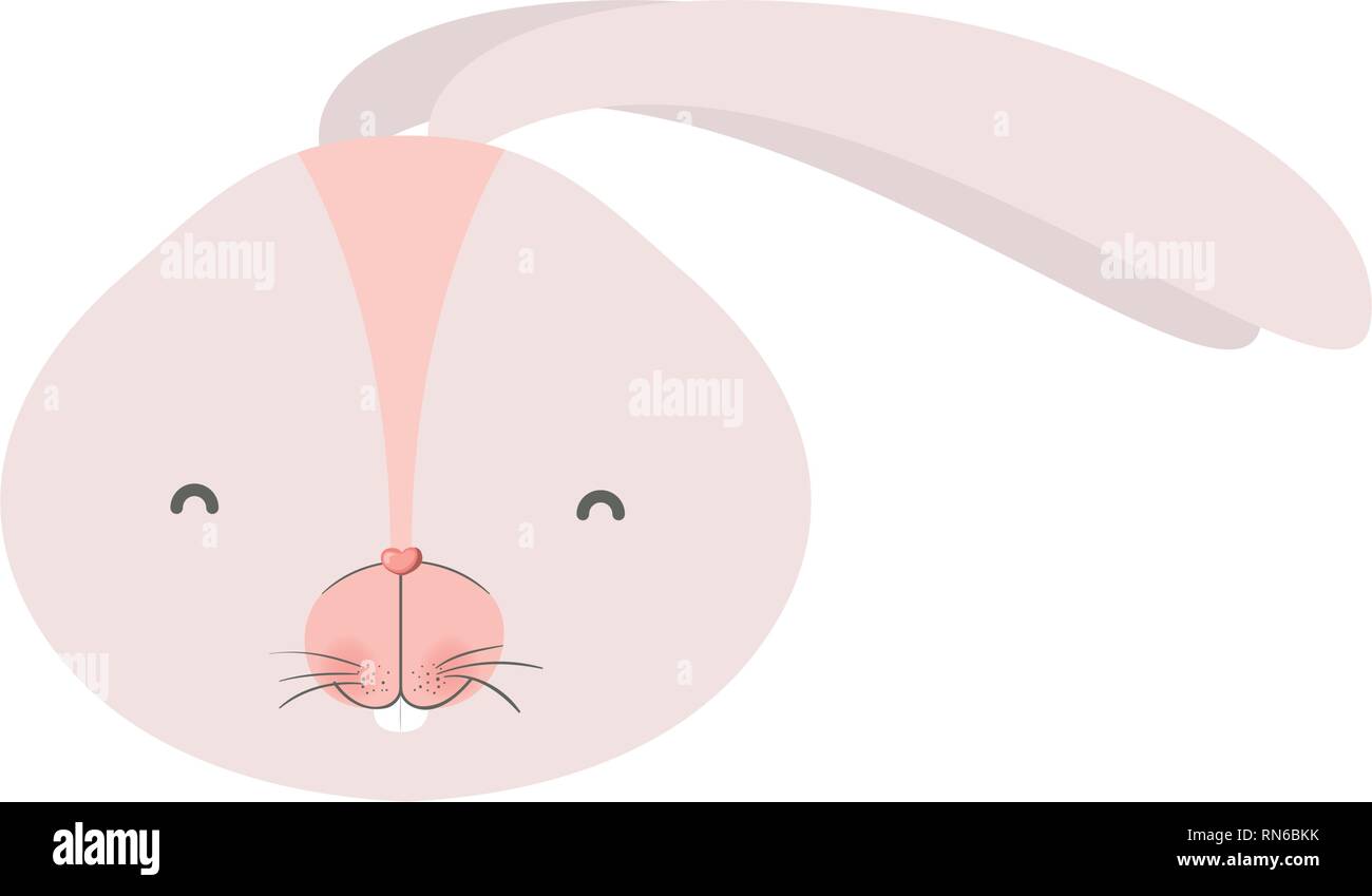 rabbit head isolated icon Stock Vector Image & Art - Alamy