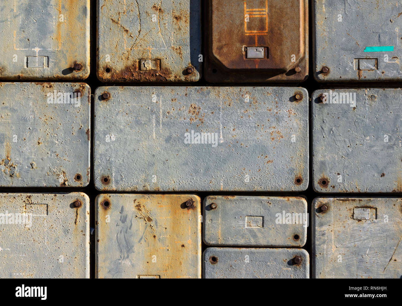 Old electrical box hi-res stock photography and images - Alamy