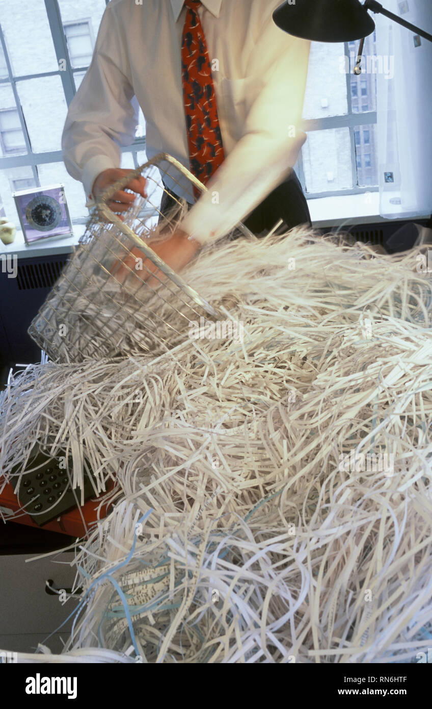 Man shredded shredding hi-res stock photography and images - Alamy