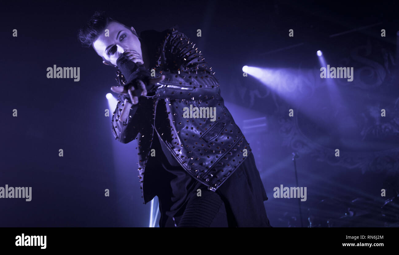 Motionless in white live at o2 ritz Manchester 2018 Stock Photo - Alamy
