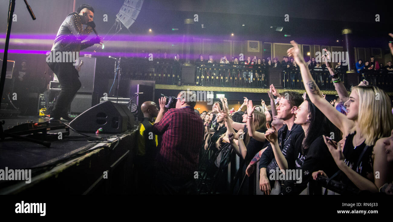 Motionless in white live at o2 ritz Manchester 2018 Stock Photo - Alamy