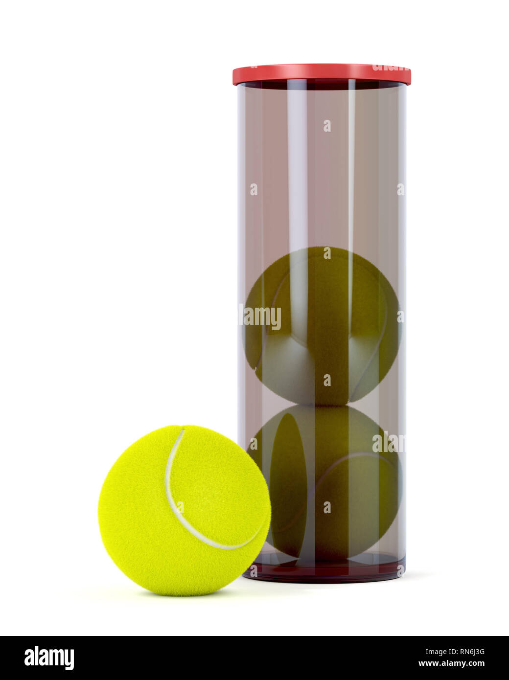 Fluorescent yellow tennis balls hi-res stock photography and images - Alamy