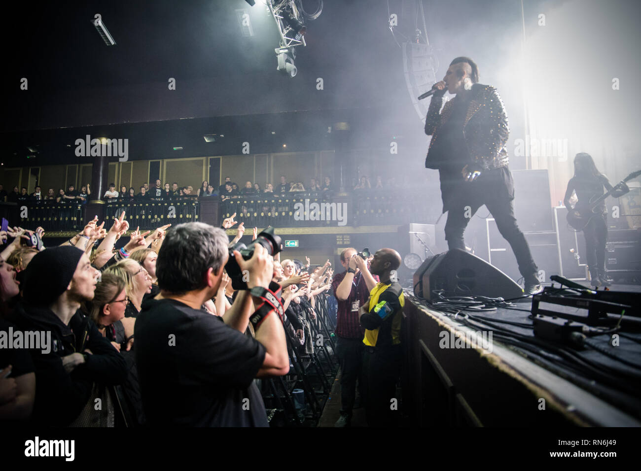 Motionless in white live at o2 ritz Manchester 2018 Stock Photo - Alamy