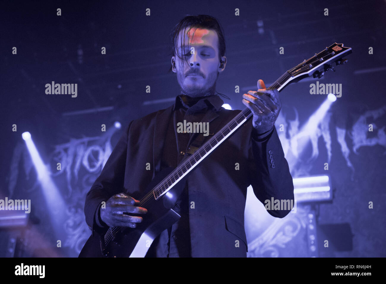 Motionless in white bassist hi-res stock photography and images - Alamy