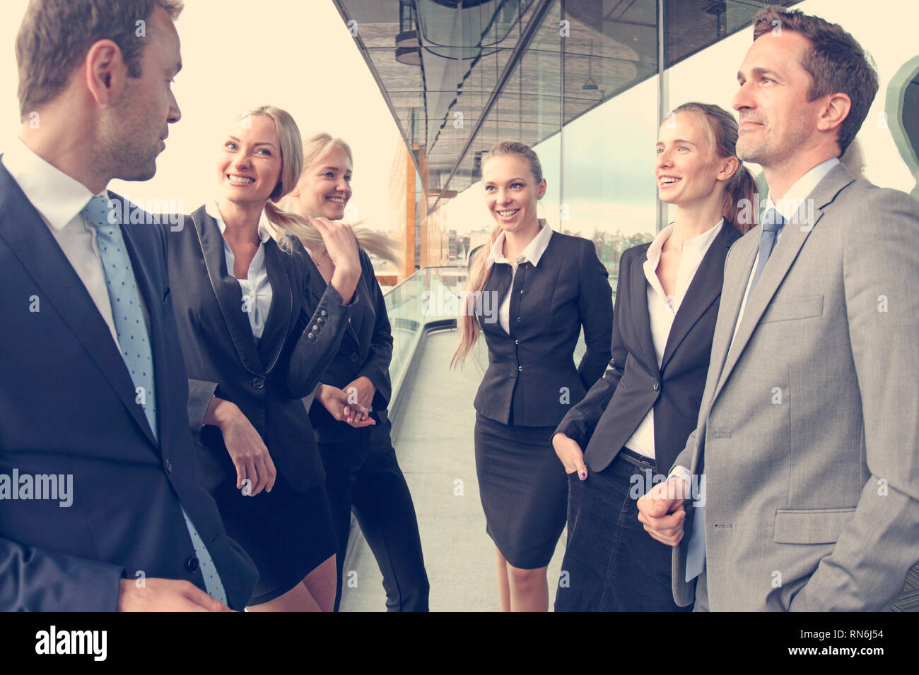Team balcony hi-res stock photography and images - Alamy