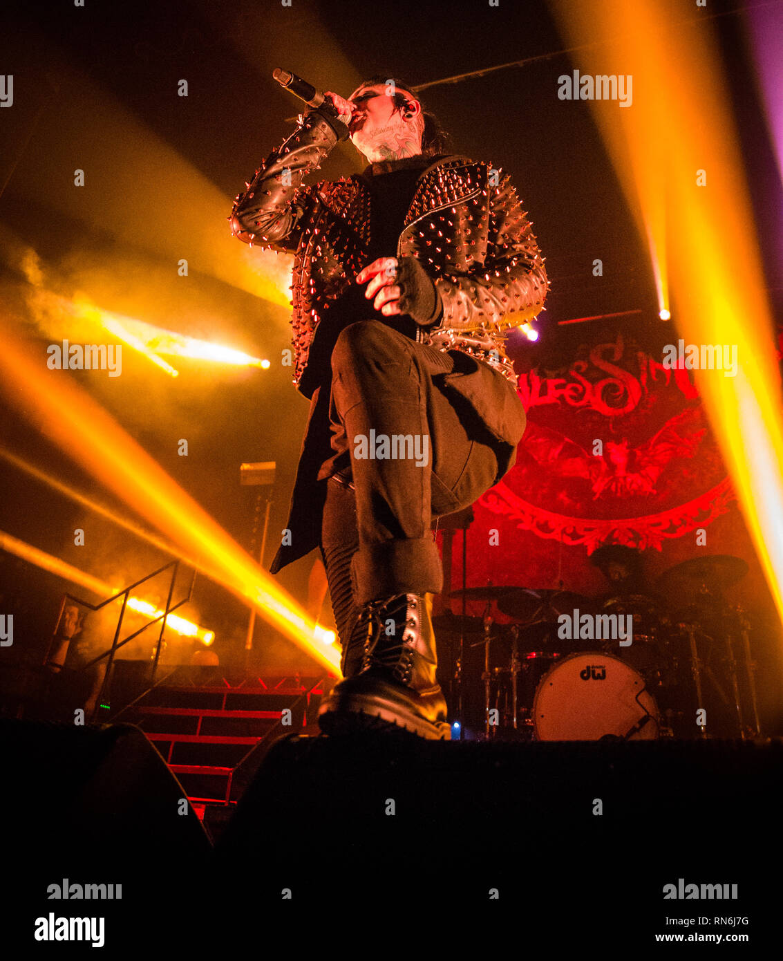 Motionless in white live at o2 ritz Manchester 2018 Stock Photo - Alamy