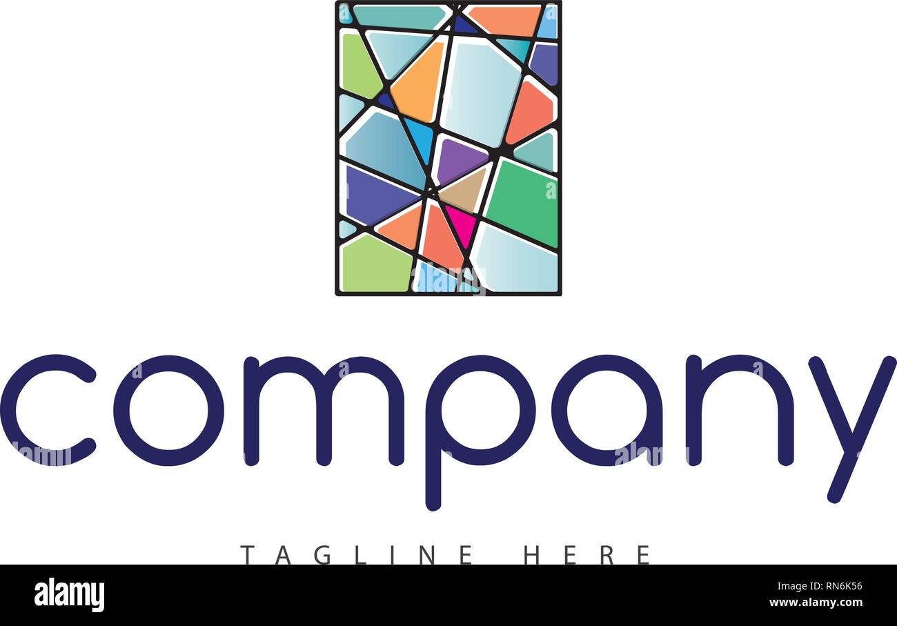 Abstract logo forms hi-res stock photography and images - Alamy