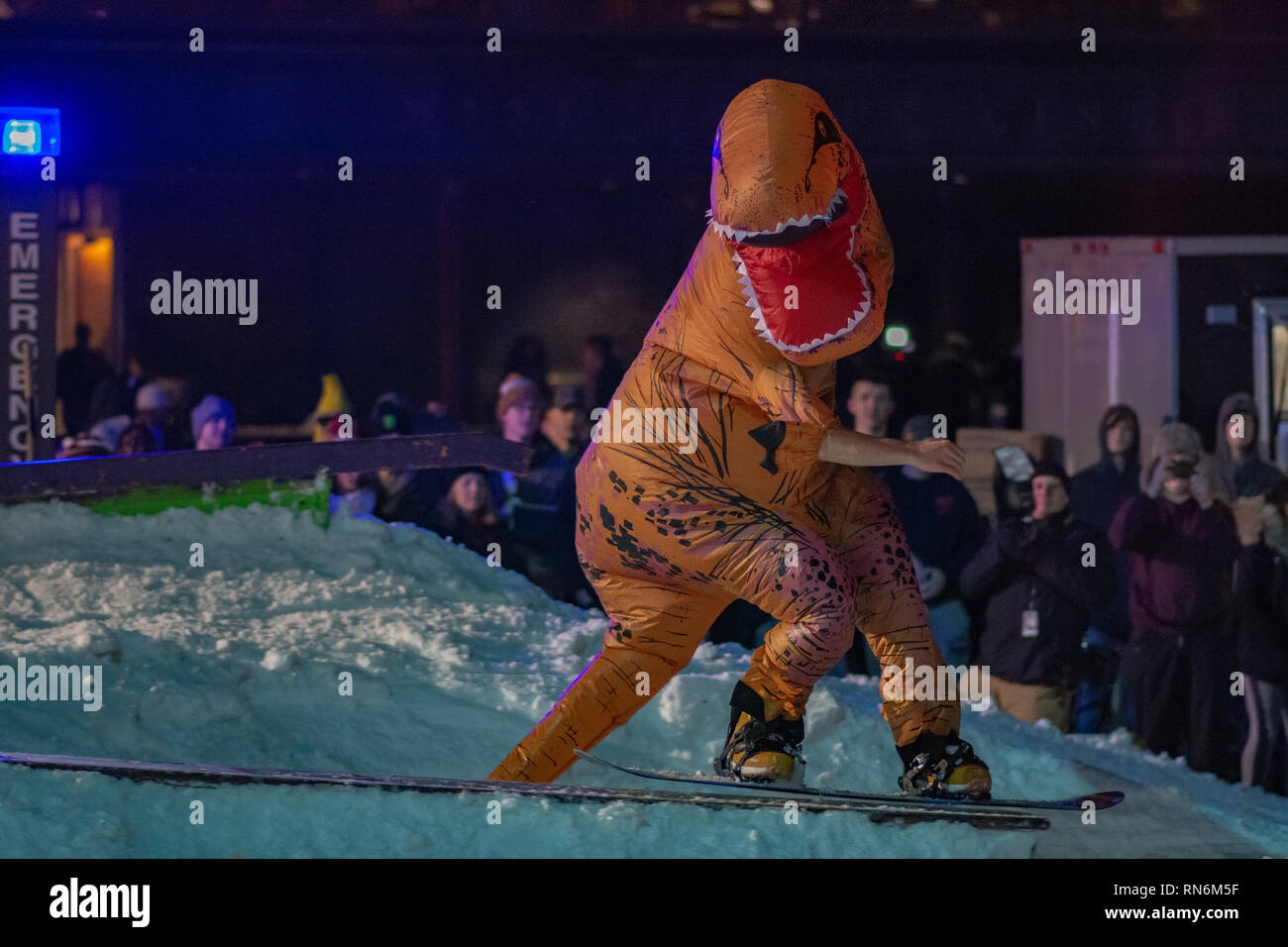 T rex snow hi-res stock photography and images - Alamy