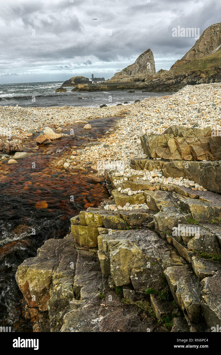 Port in Donegal, Ireland Stock Photo - Alamy