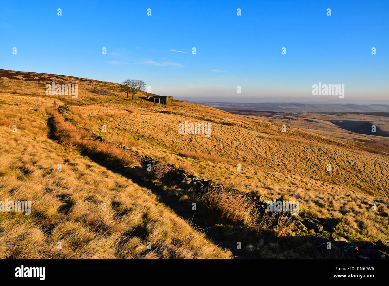 Top Withens, Inspiration for Wuthering Heights, Haworth Moor, Brontë ...