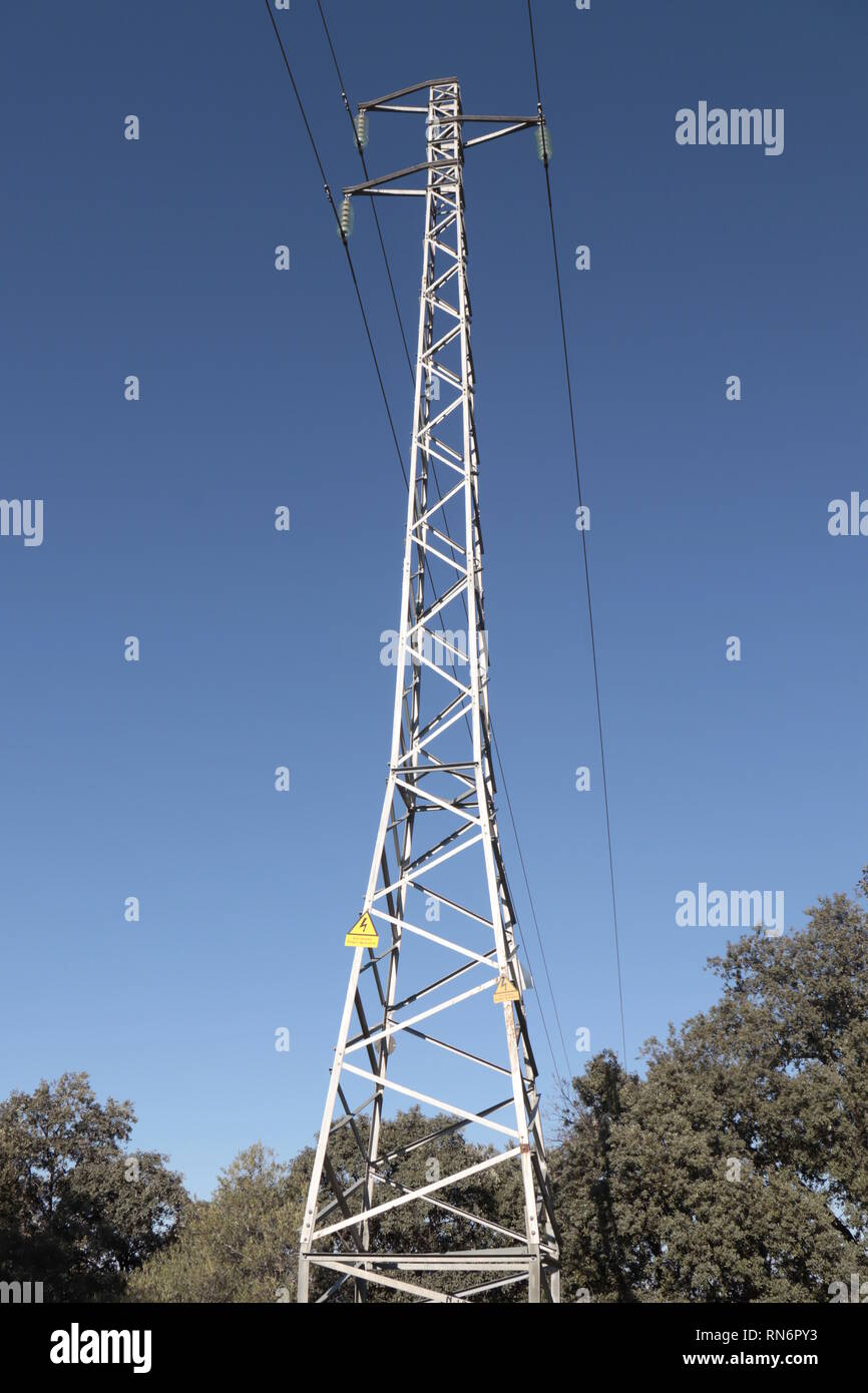 Powerline power line hi-res stock photography and images - Alamy