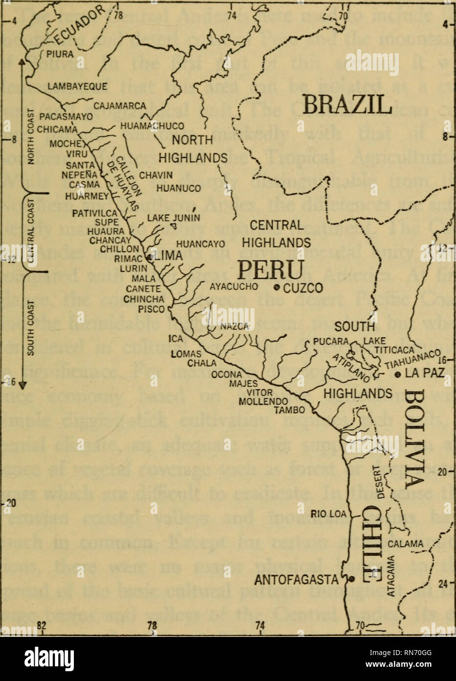 . Andean culture history. Incas; Indians of South America. The Setting ...