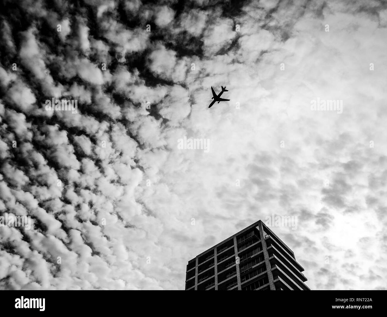 Building With Aero Plane High Resolution Stock Photography and Images ...