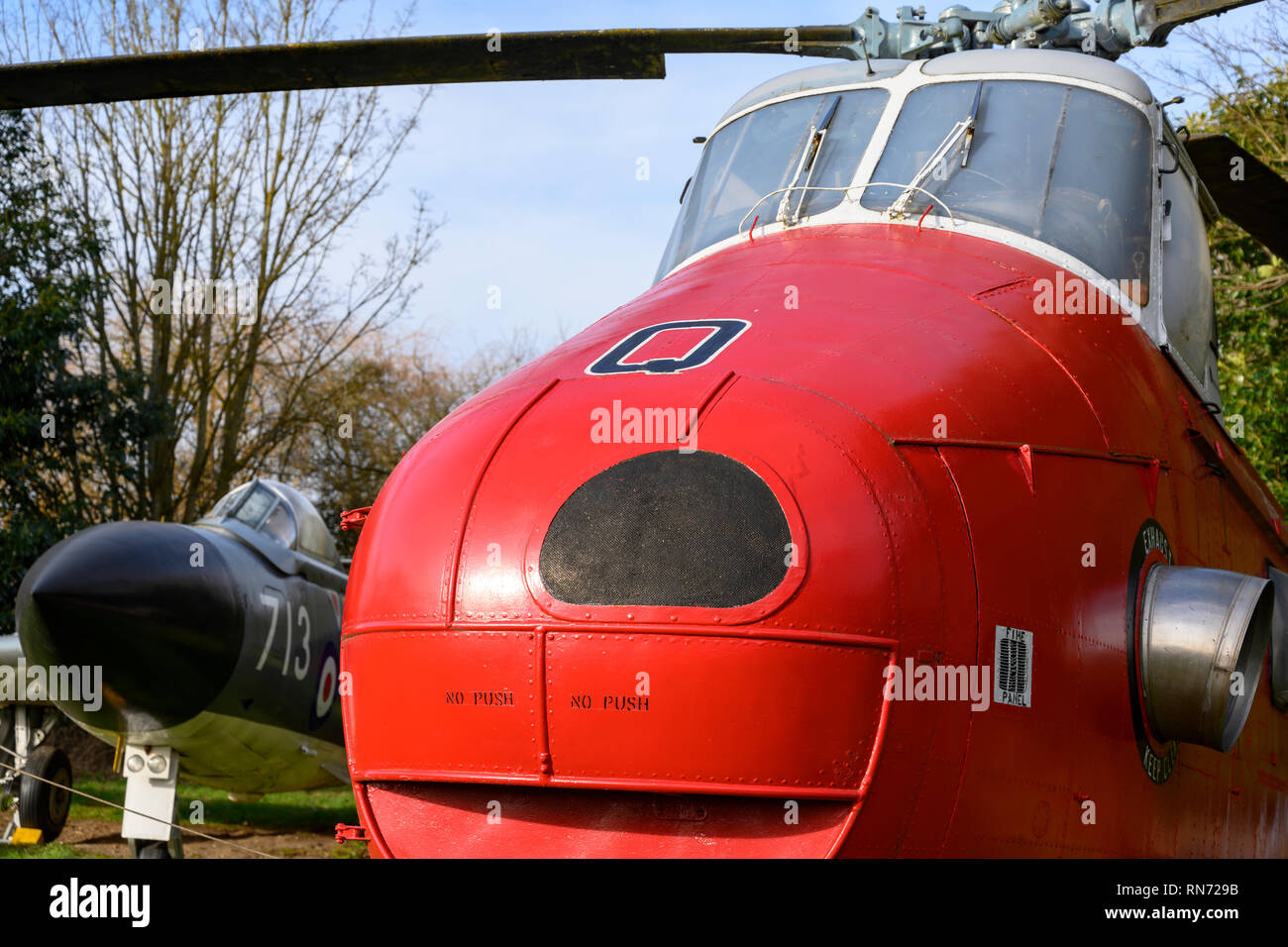 Westland Whirlwind helicopter Stock Photo - Alamy
