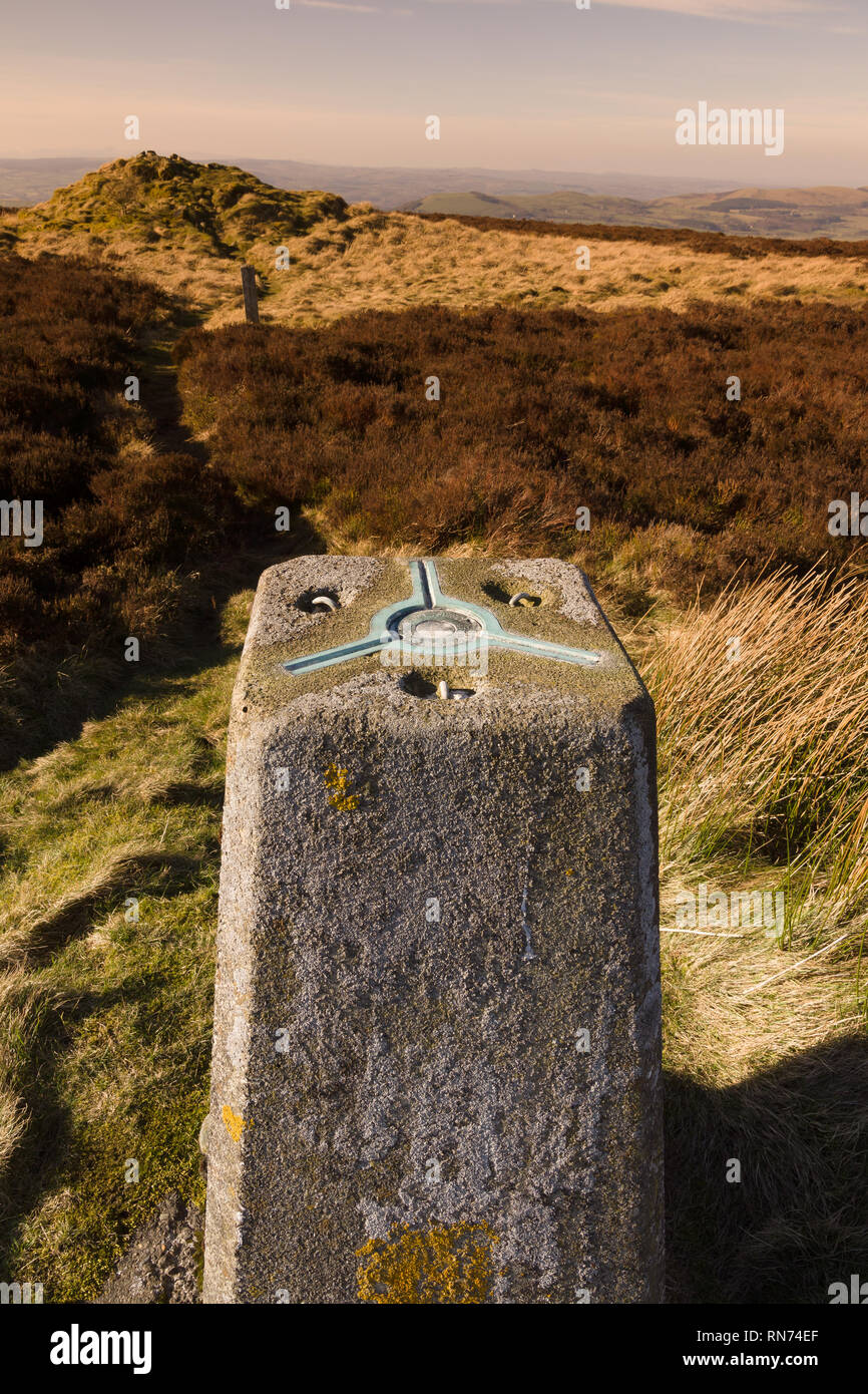 Triangulation point wales hi-res stock photography and images - Alamy