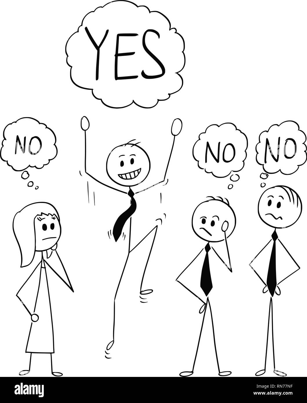 Business Woman Stick Figure