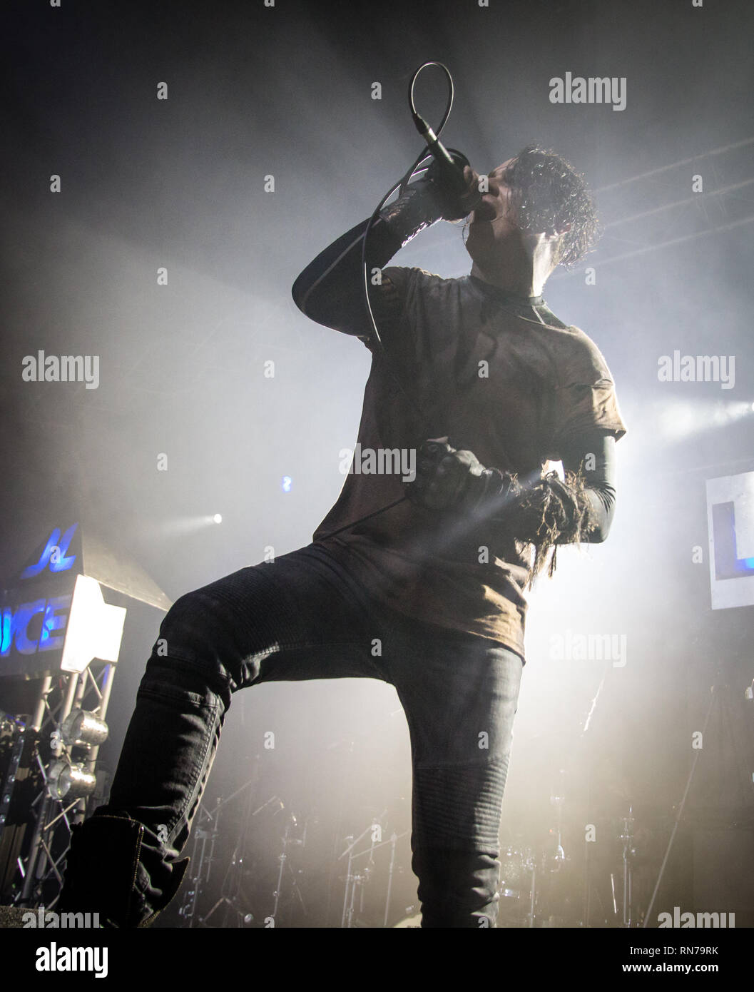 jayce lewis live at Manchester Academy Stock Photo - Alamy