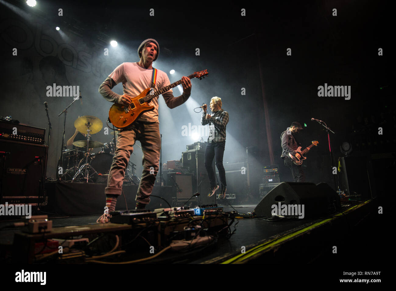 Hoobastank live at o2 ritz Manchester Stock Photo - Alamy