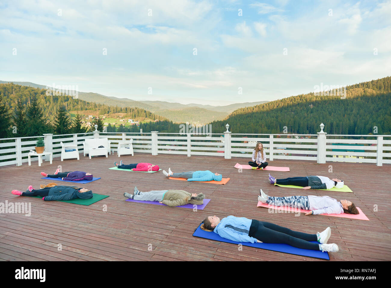 Concentration relaxation hi-res stock photography and images - Alamy