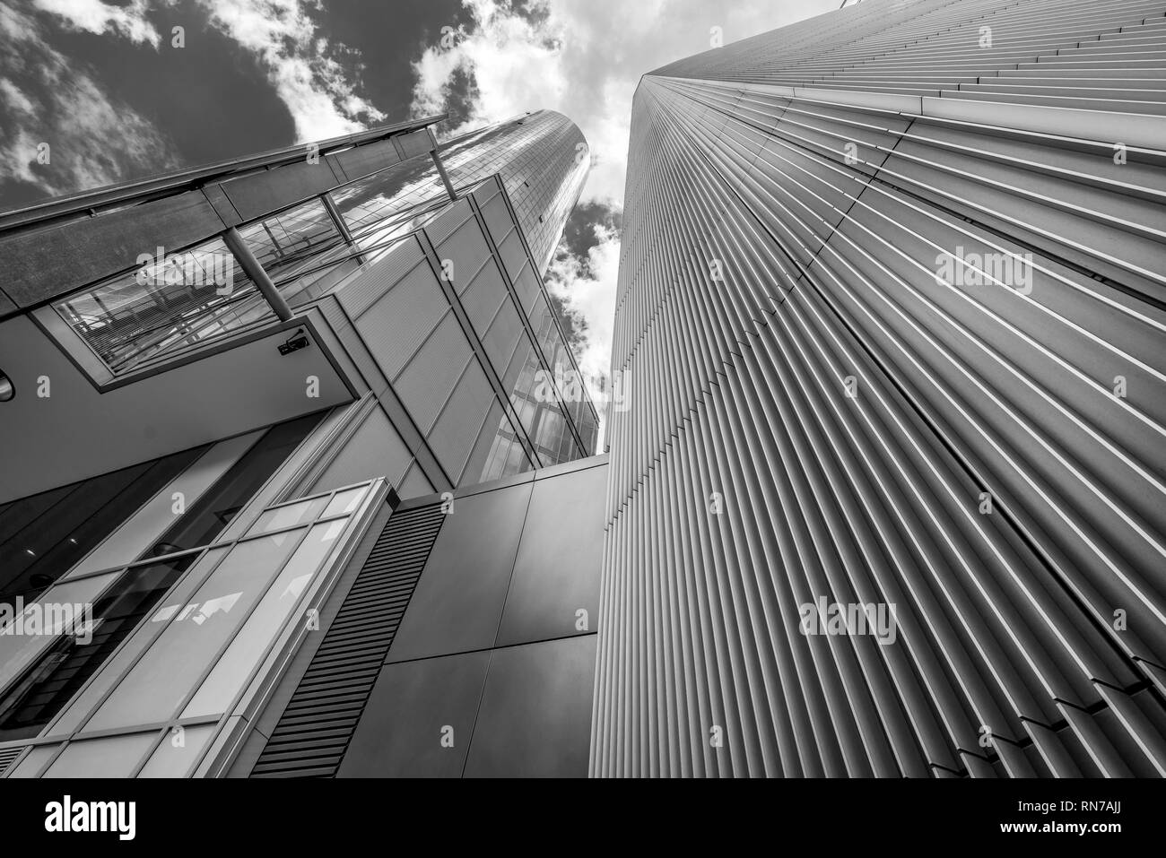 Société générale building office Black and White Stock Photos & Images ...