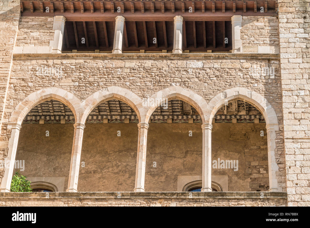 Palma, Majorca, Spain - October 04, 2017: The Royal Palace of La ...